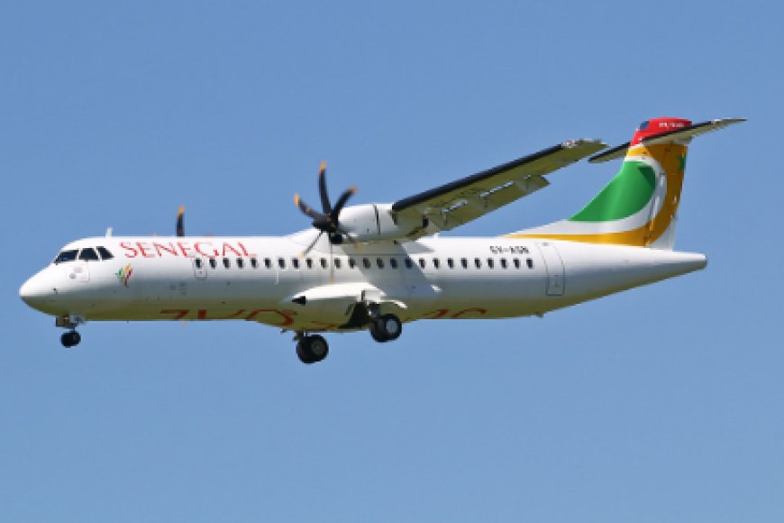 Air Senegal plane authorized by AAC for domestic flights under the ...