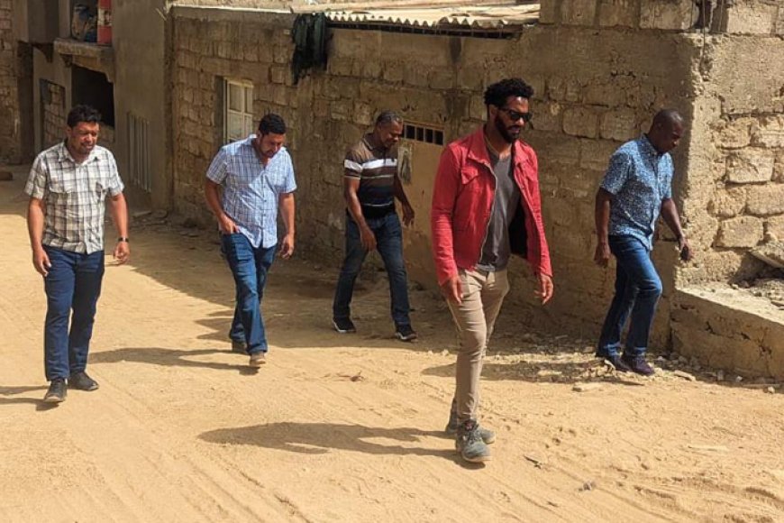 President of CMB takes V pulse on the road construction work in ...