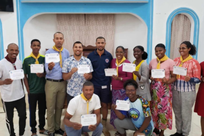 Pathfinders receive first aid training - Brava News